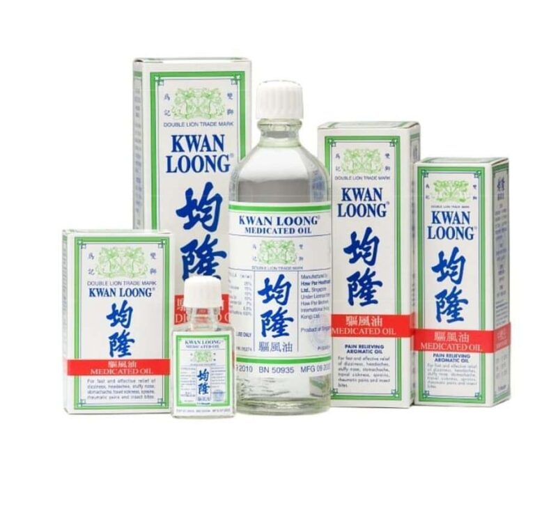 KWAN LOONG MEDICATED OIL 15 ML FOR PAIN RELLIEVING OIL